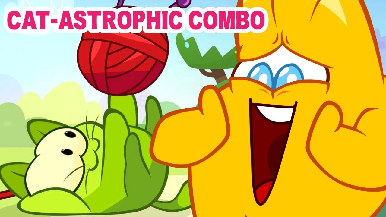 Om Nom Stories 🟢 Cat-astrophic Combo 😻 💥 Cartoon For Kids Super Toons ...