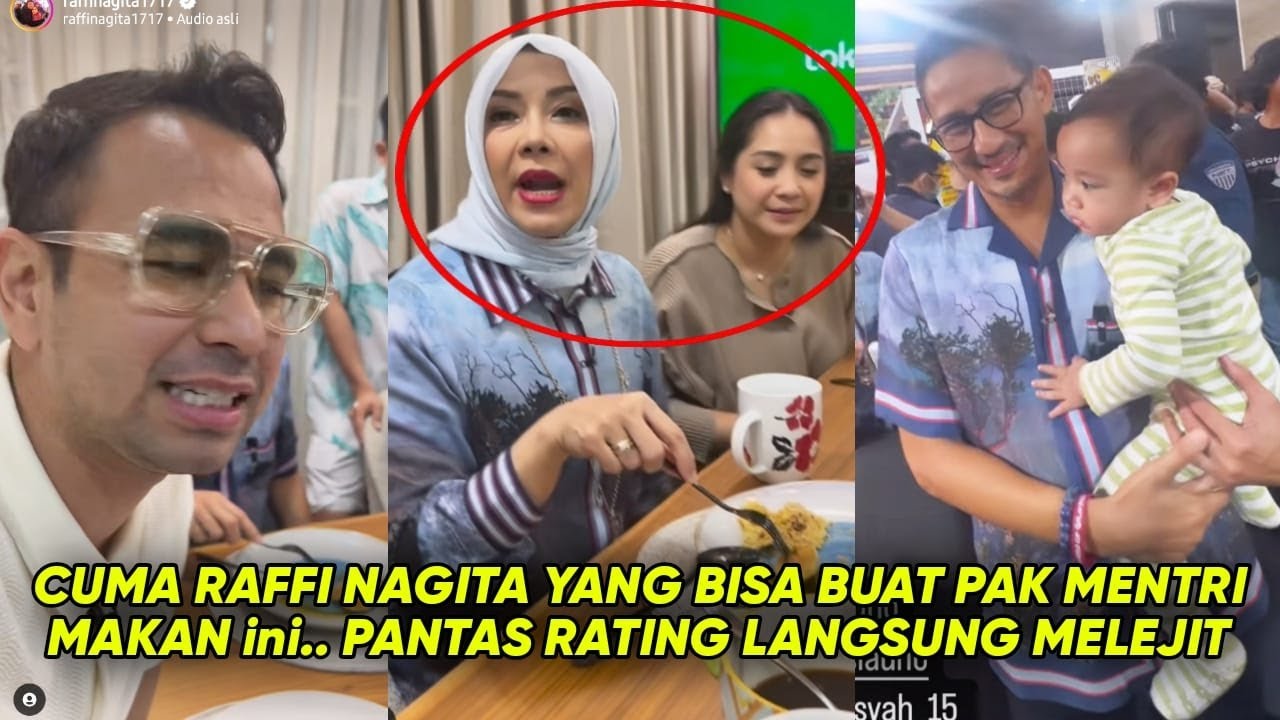 EMANG TERBAIK !! CUMA RAFFI NAGITA yang BISA BAWA BINTANG TAMU ISTIMEWA ...