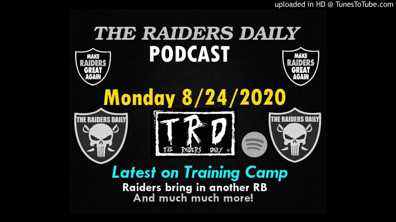 THE #RAIDERS DAILY: 8/25/20 - YouTube
