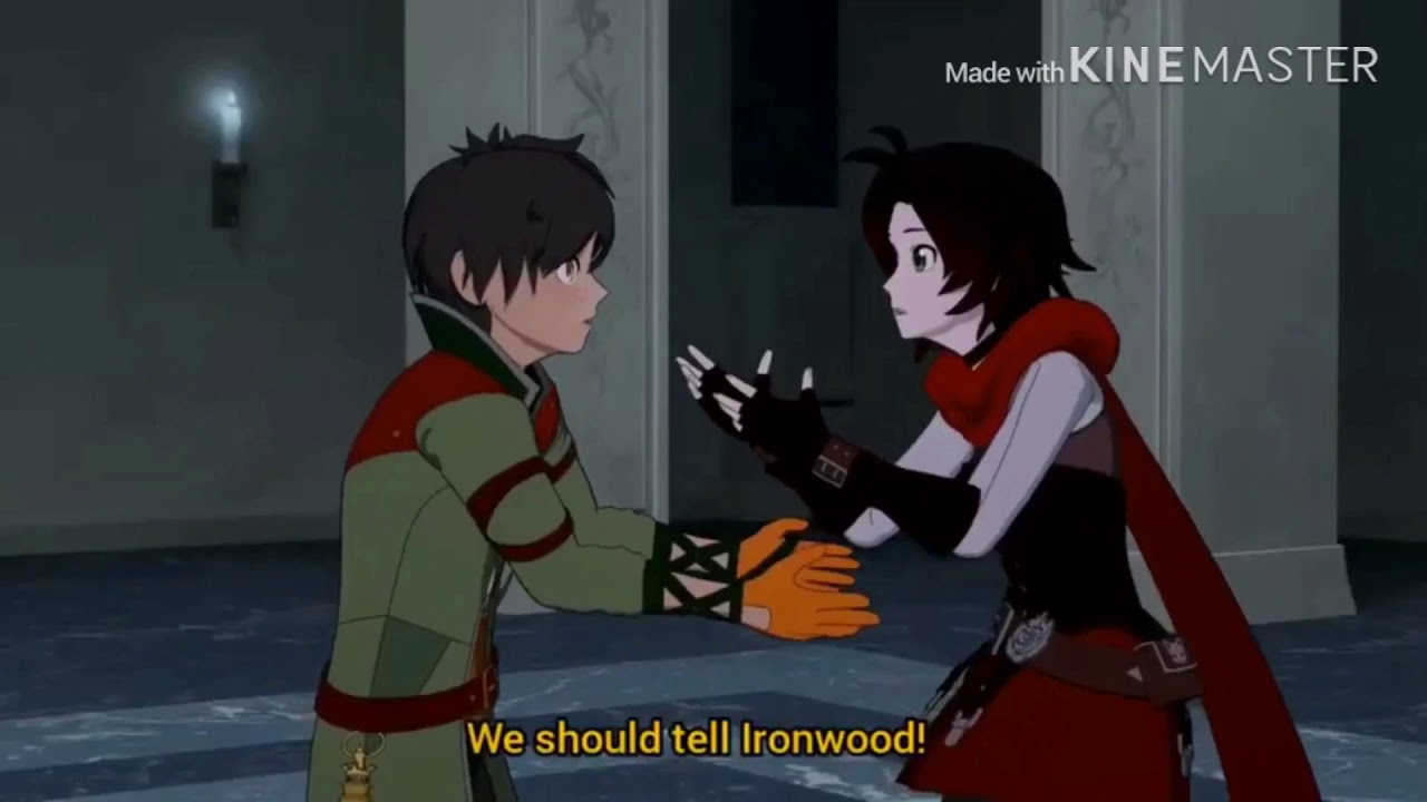 #rwby #rosegarden ruby and Oscar meme - YouTube