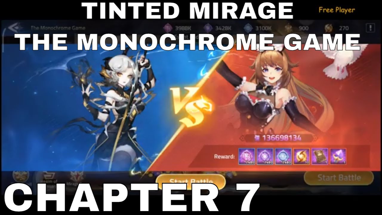 TINTED MIRAGE THE MONOCHROME GAME | CHAPTER 7 MOBILE LEGENDS ADVENTURE ...