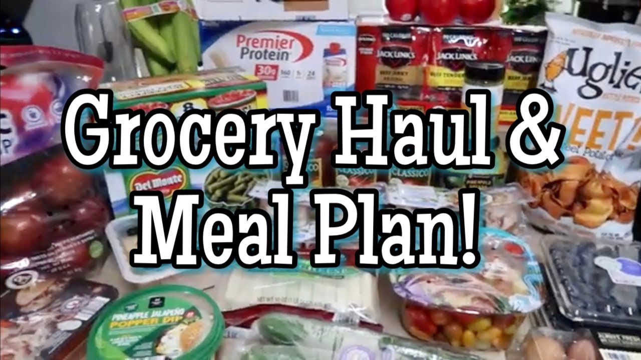 HUGE NEW GROCERY HAUL & MEAL PLAN | IN WITH JEN - YouTube