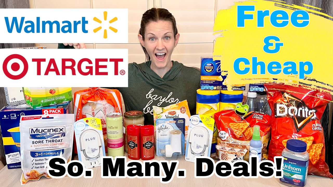 Free & Cheap Walmart and Target Deals | Budget Meal Ideas | Digital ...