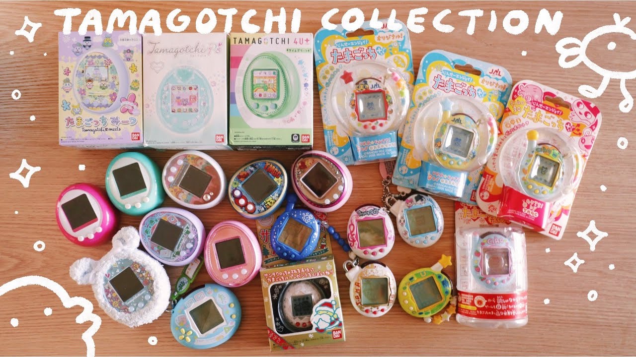 My Tamagotchi Collection Part 2 🥚 - YouTube