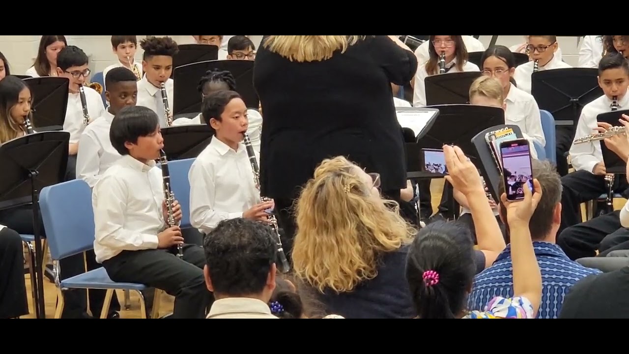KIds 6th Grade First Band Concert 2023 - YouTube