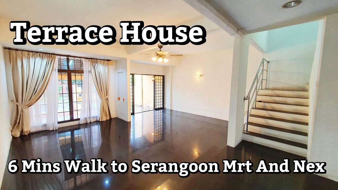 Terrace House , Just 6 Mins Stroll To Serangoon Mrt And Nex Shopping ...