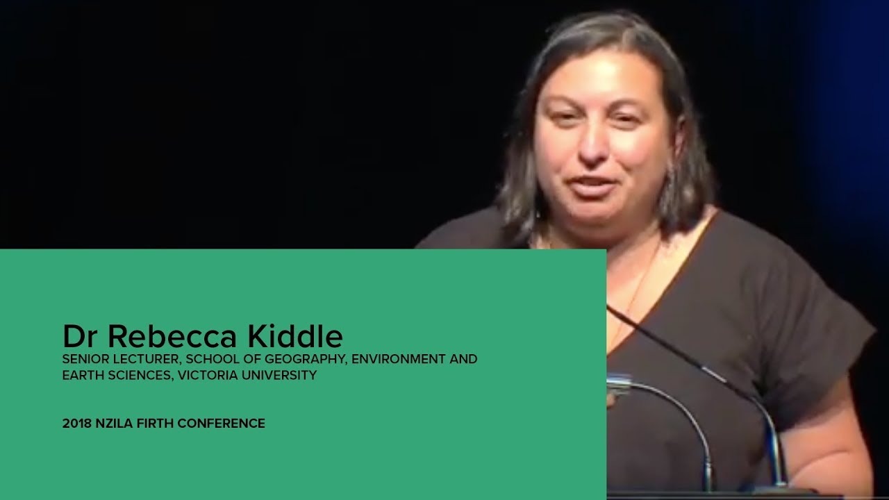2018 NZILA Firth conference speaker series - Dr Rebecca Kiddle - YouTube