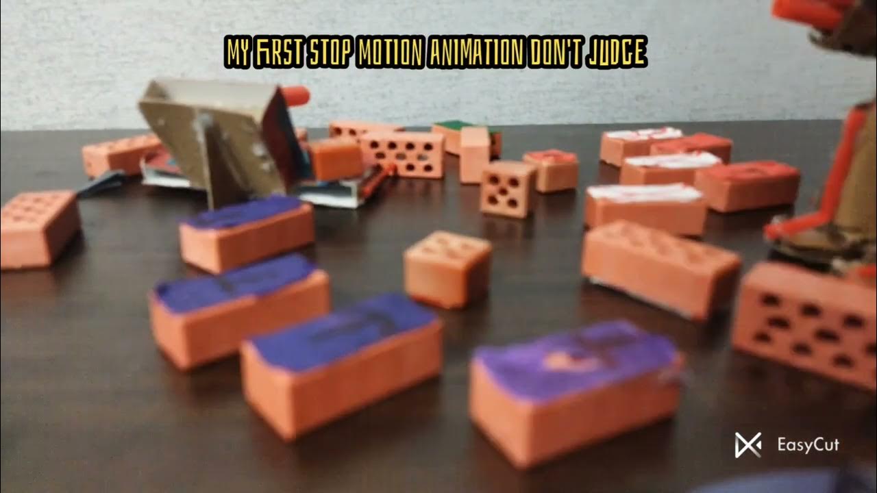 my first stop motion animation - YouTube