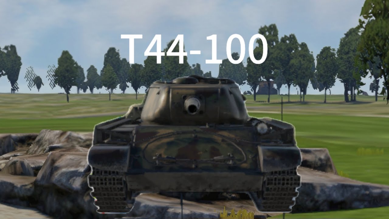 War thunder mobile | T44-100 insanely good - YouTube