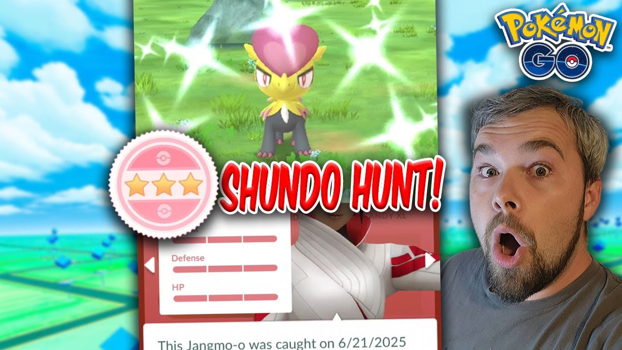 Jangmo O Shundo Hunt! (Pokémon GO Community Day) - YouTube