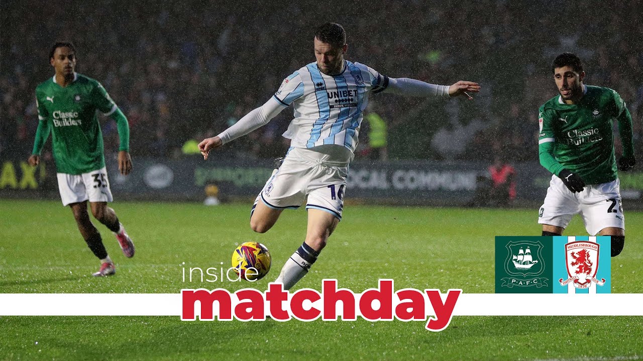 Inside Matchday | Home Park - YouTube