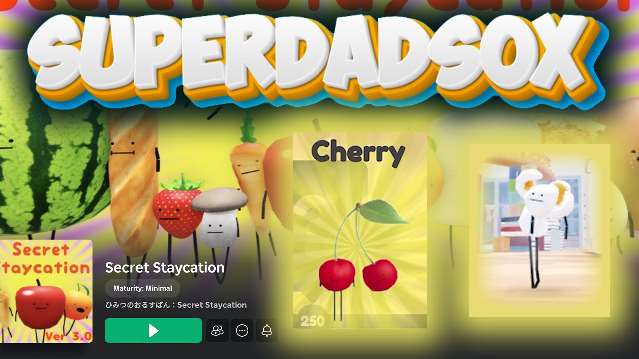Obteniendo POPCORN y CHERRY en Secret Staycation - YouTube