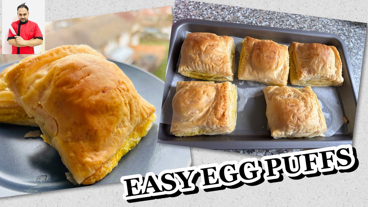 How to make Easy Egg puffs | Egg puff - YouTube