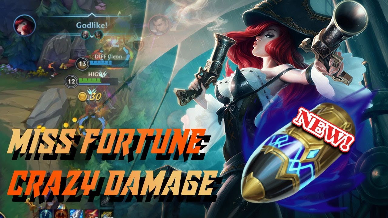 WILD RIFT | NEVER MISS WITH MISS FORTUNE | MISS FORTUNE Gameplay ...