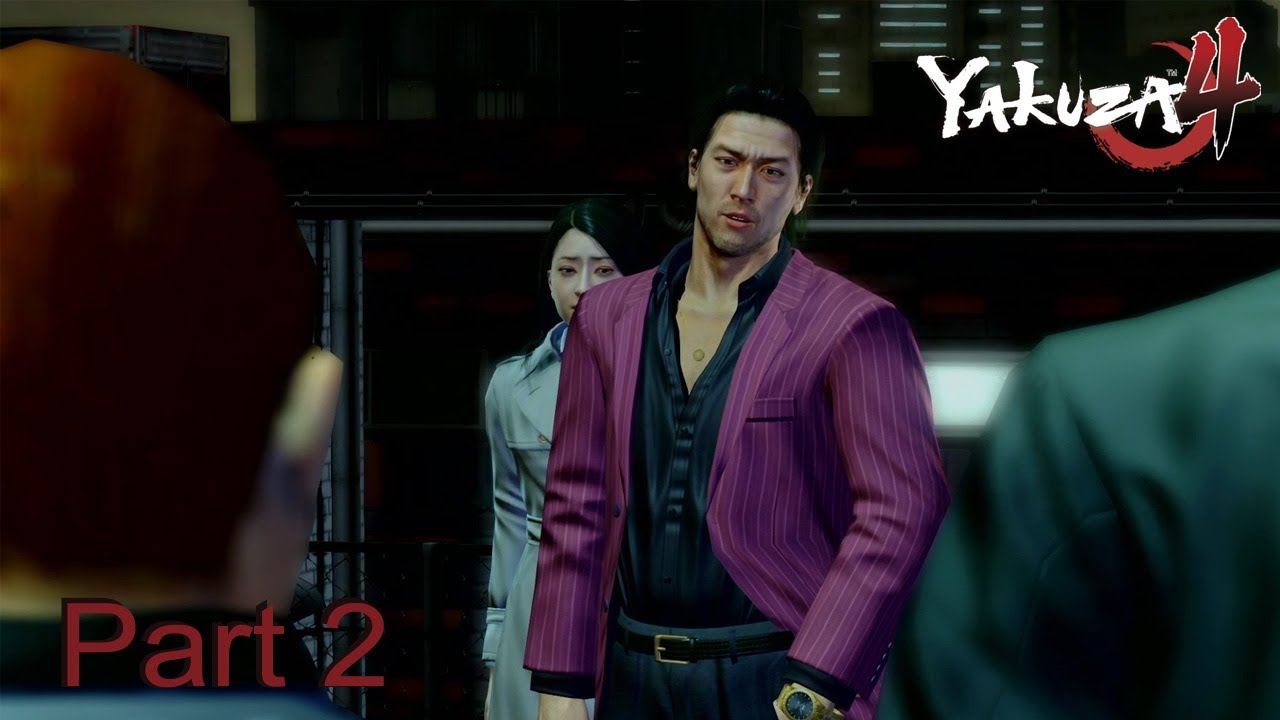 Running around with Akiyama - Yakuza 4 part 2 - YouTube