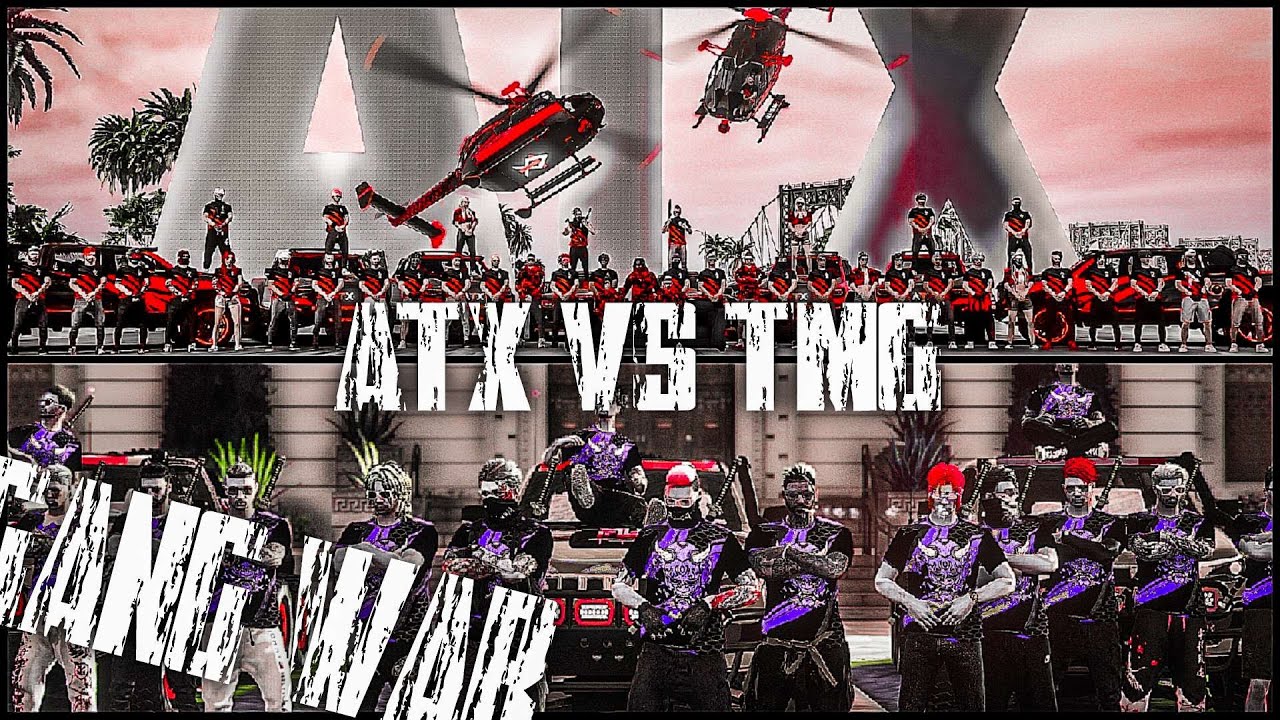 ATX vs TMG Gang War - YouTube