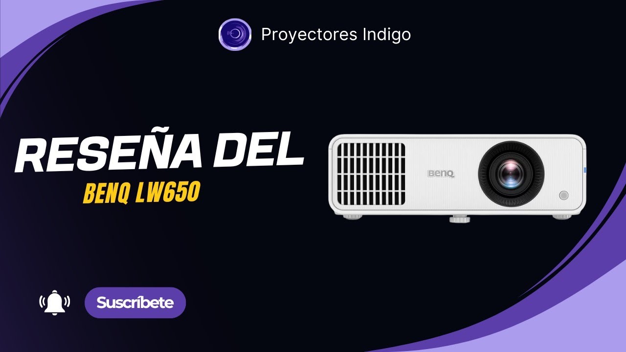 Unboxing y Reseña del Proyector Láser BenQ LW650 - YouTube