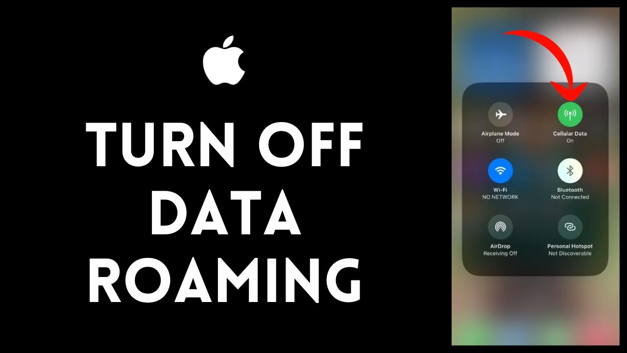 How to Turn OFF Data Roaming on iPhone! (Full Guide!) - YouTube
