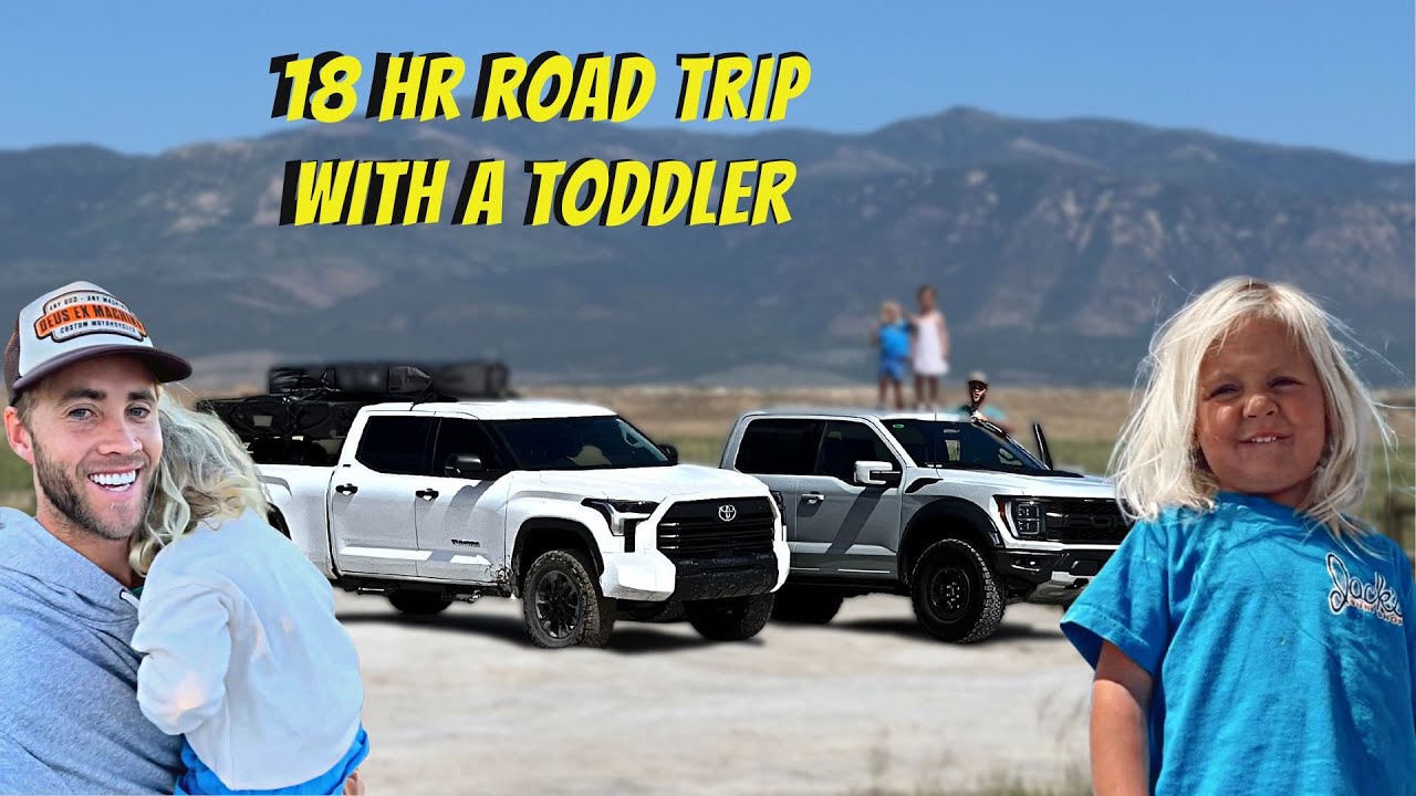 I took my toddler on his first road trip (it took 18 HOURS) - YouTube