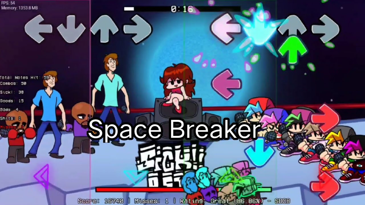 Space Breaker FNF Psych Engine 4 key - YouTube