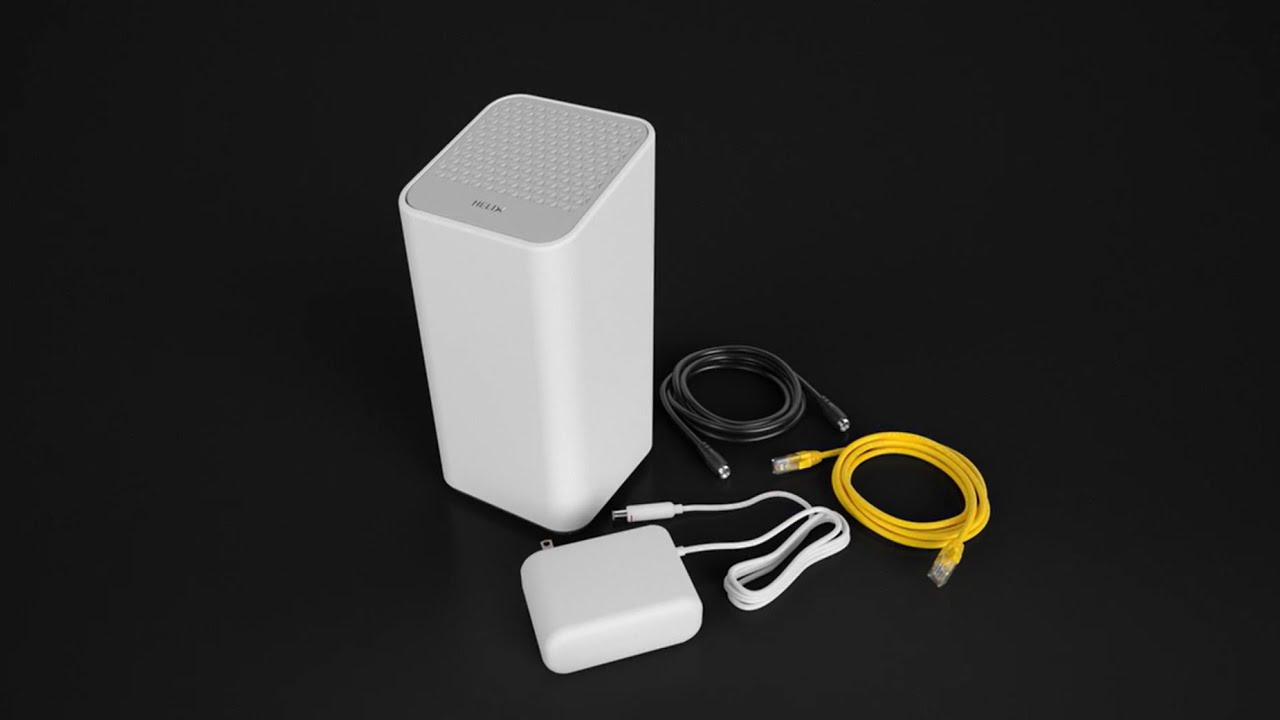 Installation de la borne Helix Fi - YouTube