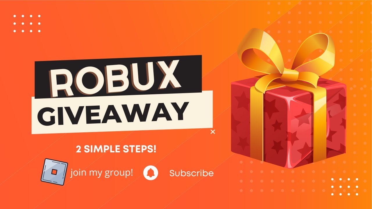robux giveaway! (roblox) - YouTube