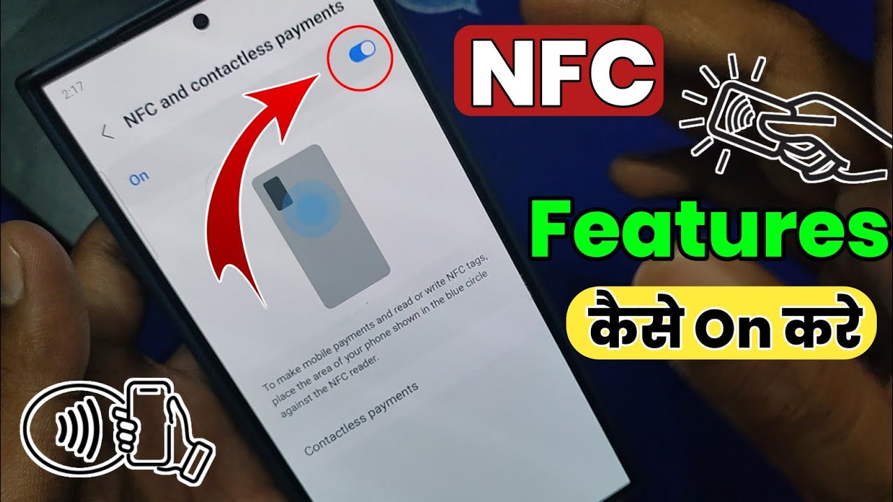 How To Enable NFC Features in Samsung Galaxy S24 Ultra | Samsung Phone me NFC Features On kaise ...