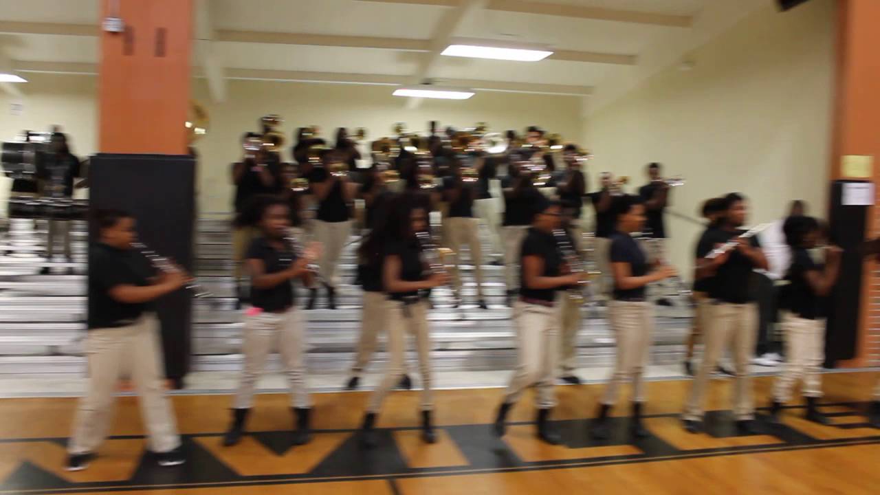 Greenville High Solid Gold Marching Band performs May 2016 3 - YouTube