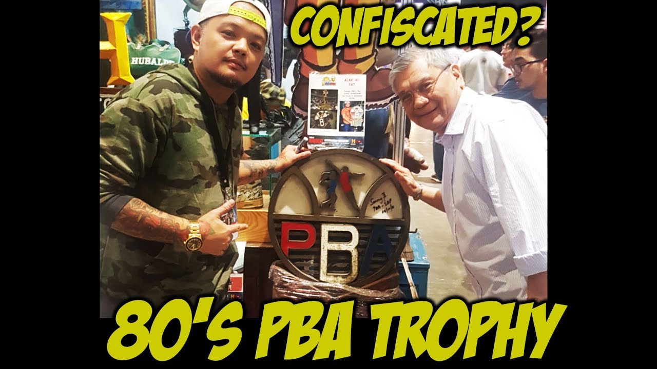 The Filipino Picker ep 28 - The 80's PBA Championship trophy - YouTube