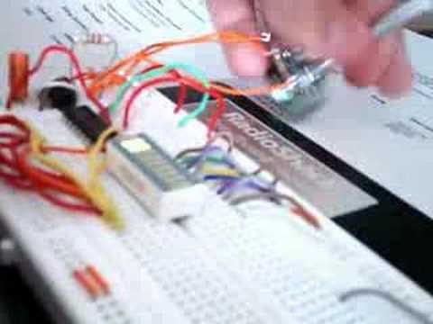 CMOS 4017 decade counter - YouTube