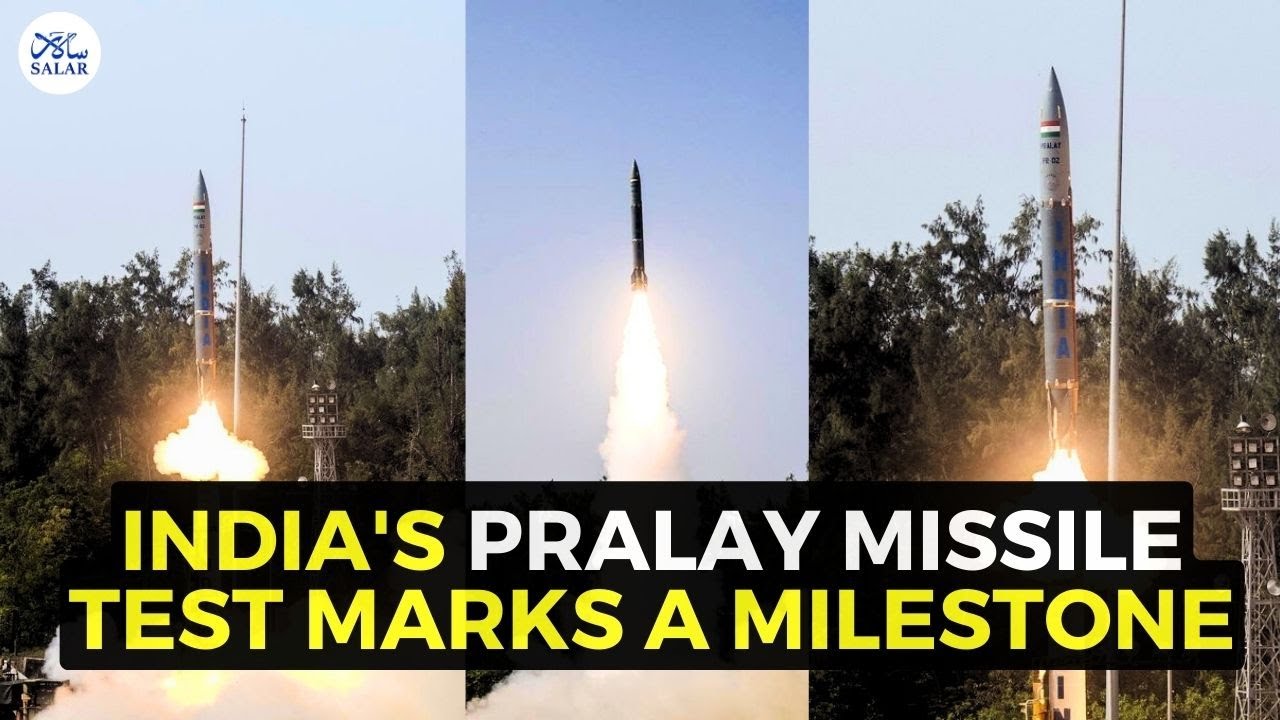 India Conducts Successful Test of Pralay Short-Range Ballistic Missile ...