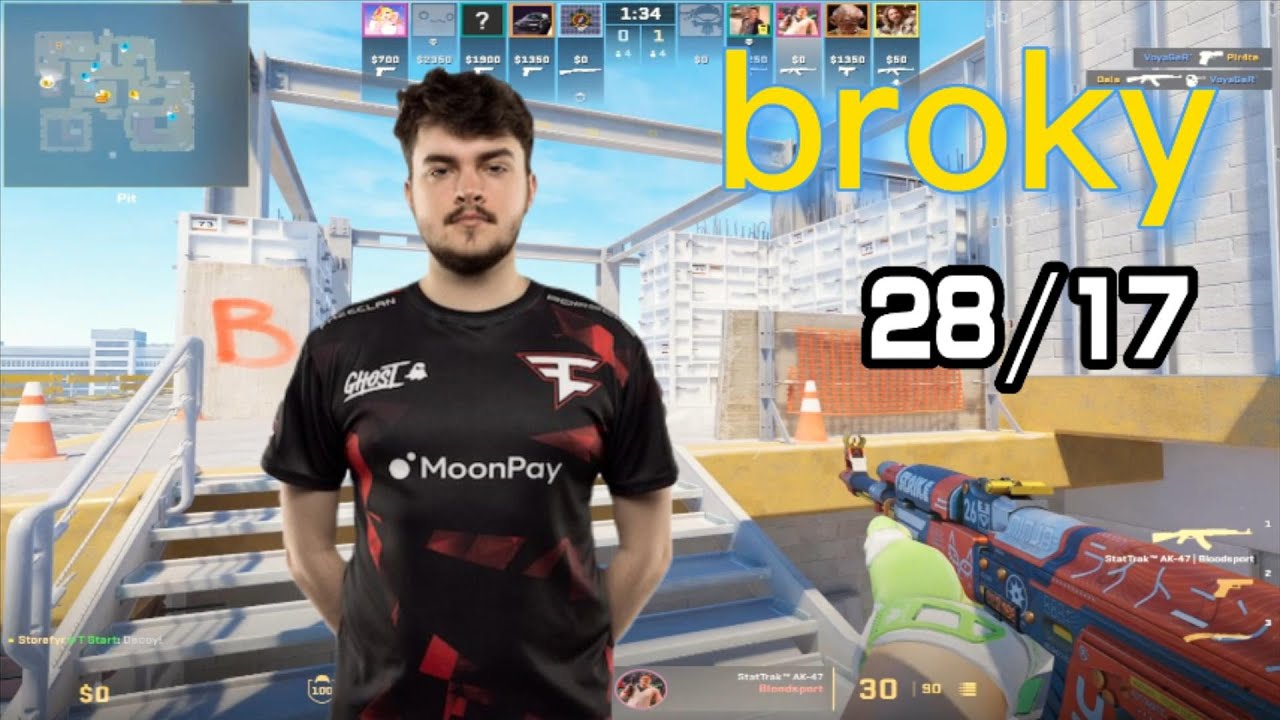 broky VERTIGO POV (28/17)￨ Official ￨2 Triple Kills￨ (CS2 VERTIGO POV) Dec 02, 2023 - YouTube