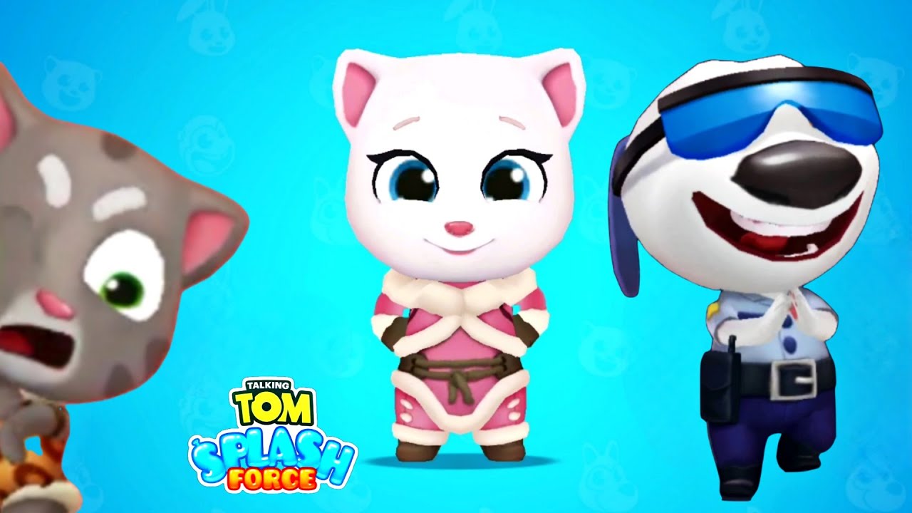 TALKING TOM SPLASH FORCE - LILU Gameplay (Android, iOS) Mobile - YouTube
