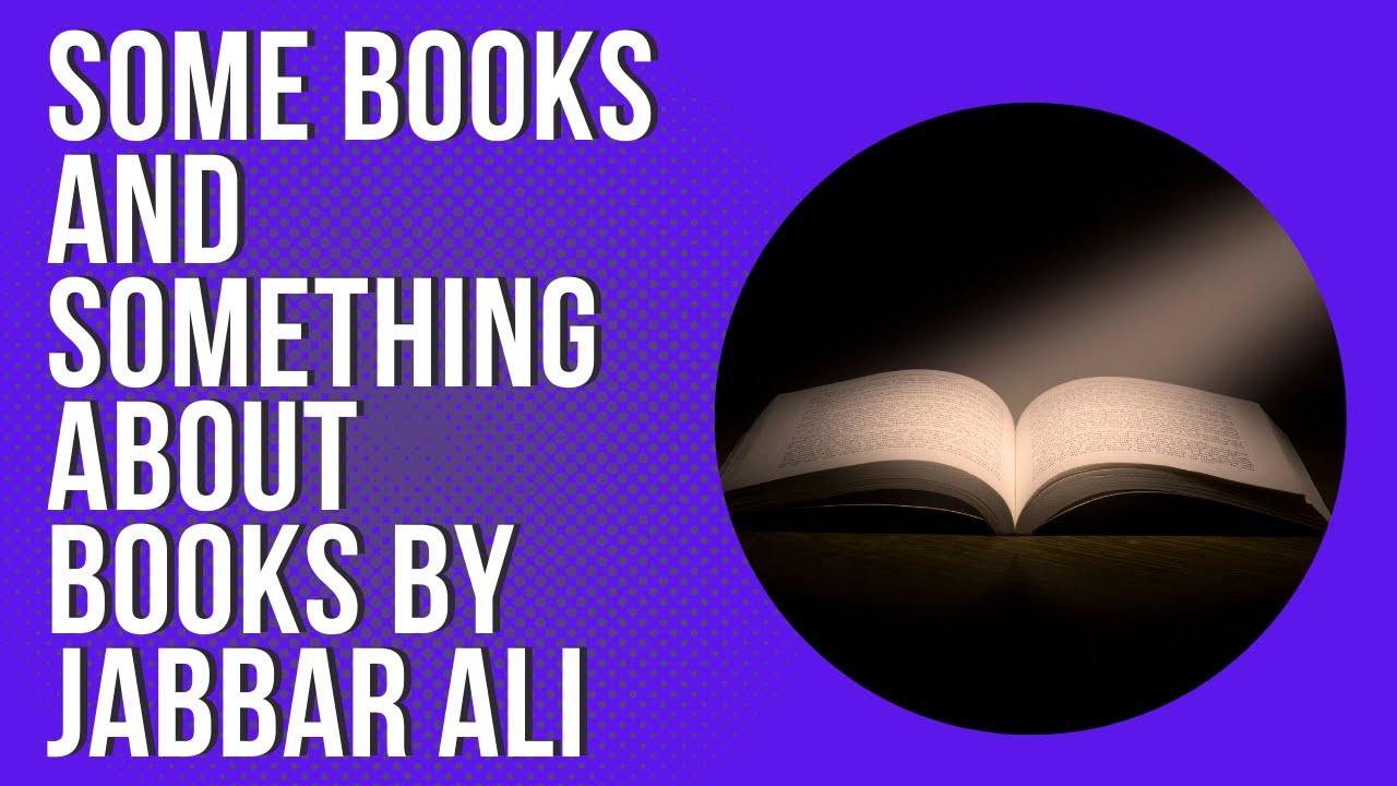 Some Books and Something about Books by Shan Speaks - YouTube