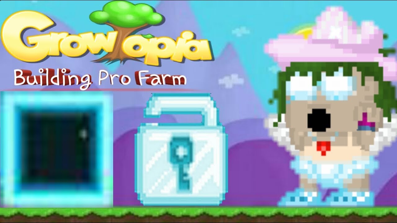 GrowTopia - Building Glowy Pro Farm! - YouTube