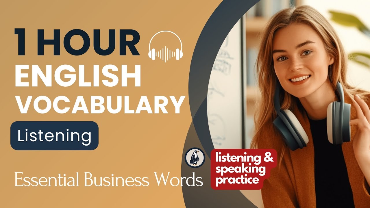 1 Hour Vocabulary Listening | Learn Business English Words & Phrases ...
