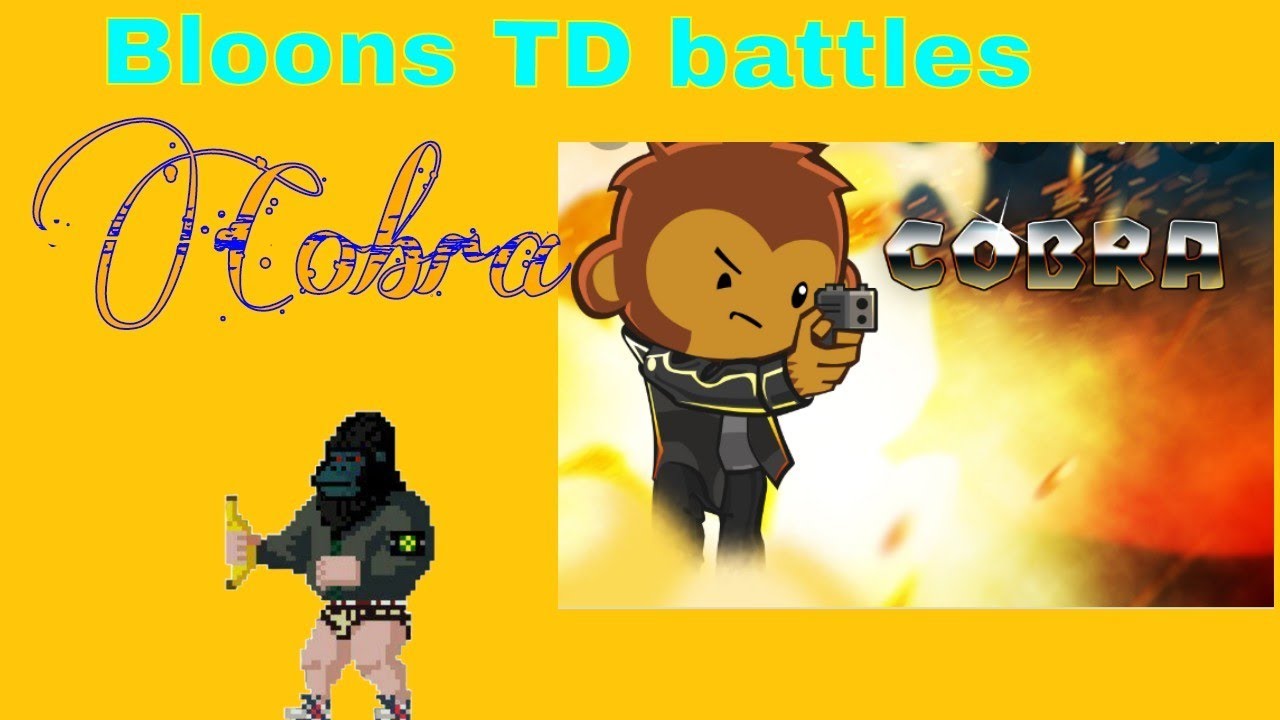 Bloons TD battles cobra gameplay - YouTube
