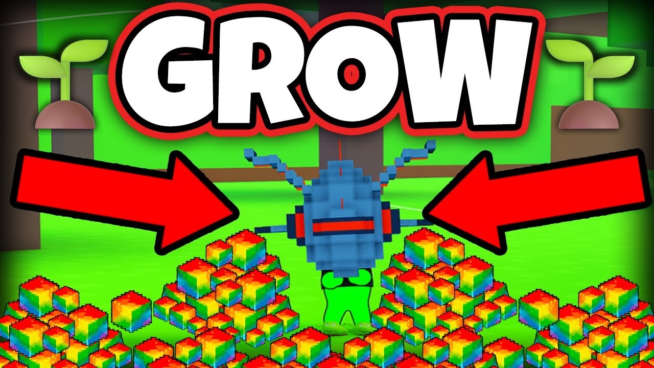 🌱The BEST Garden for Grow A Pet Pixel Rainbow DROPS | Pet Simulator 99 ...