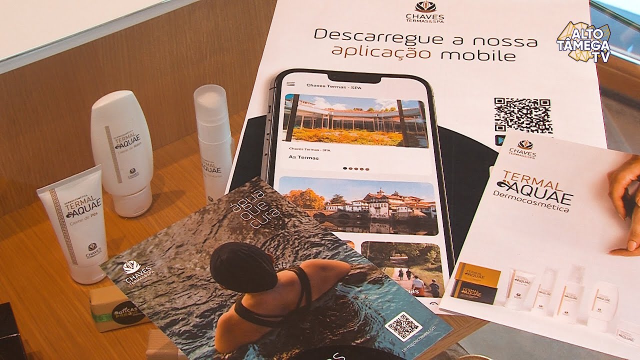 Termas de Chaves apresentam aplicação móvel de termalismo - YouTube