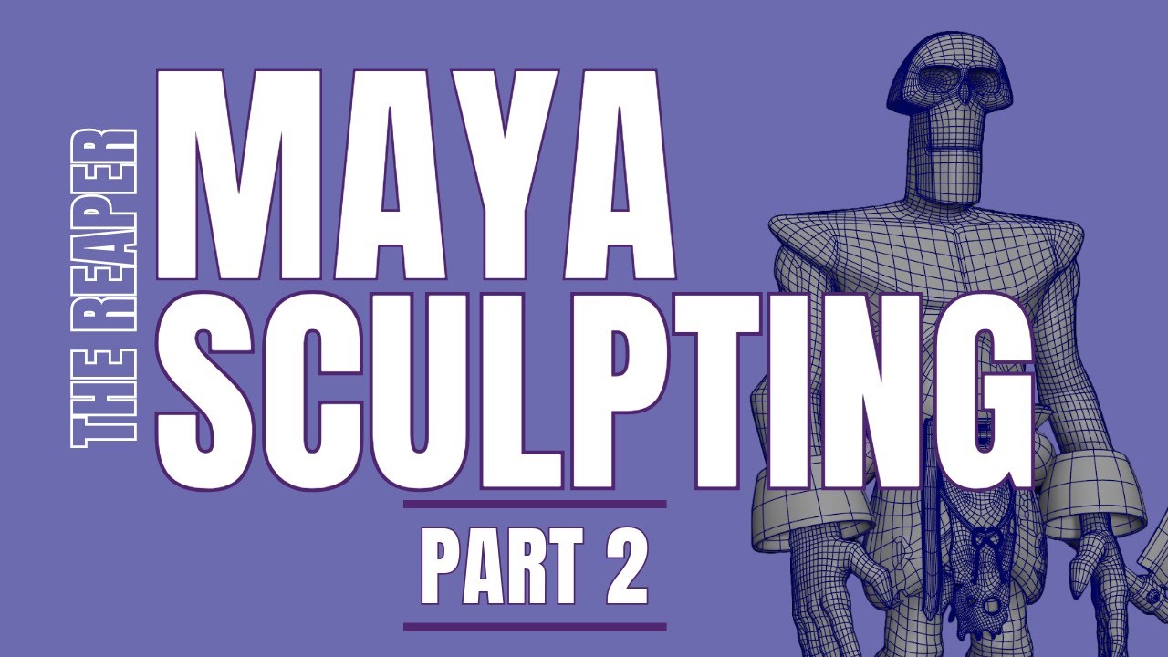 The Reaper : 3D Modelling Timelapse - Part 2 : MAYA - YouTube