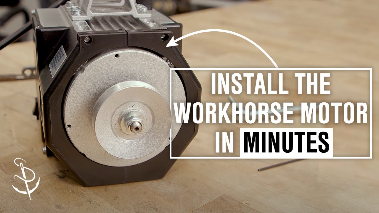Installing Workhorse Servo Motor on Industrial Table - YouTube