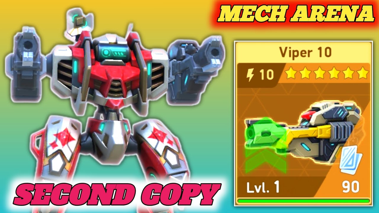 Finally Viper 10 Upgrade Second Copy - Mech Arena - YouTube
