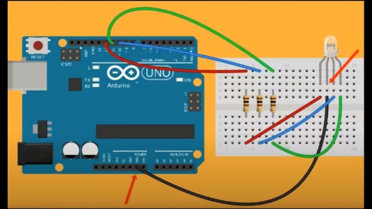 Light Blinking Using Arduino UNO Board💡#arduino #arduinoproject #electronics #project - YouTube