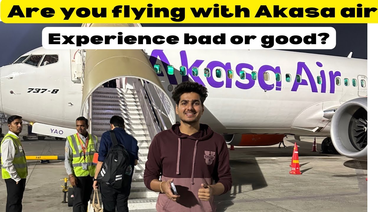 India's New Airline Akasa Airline | Akasa review Ahmedabad to Pune ...