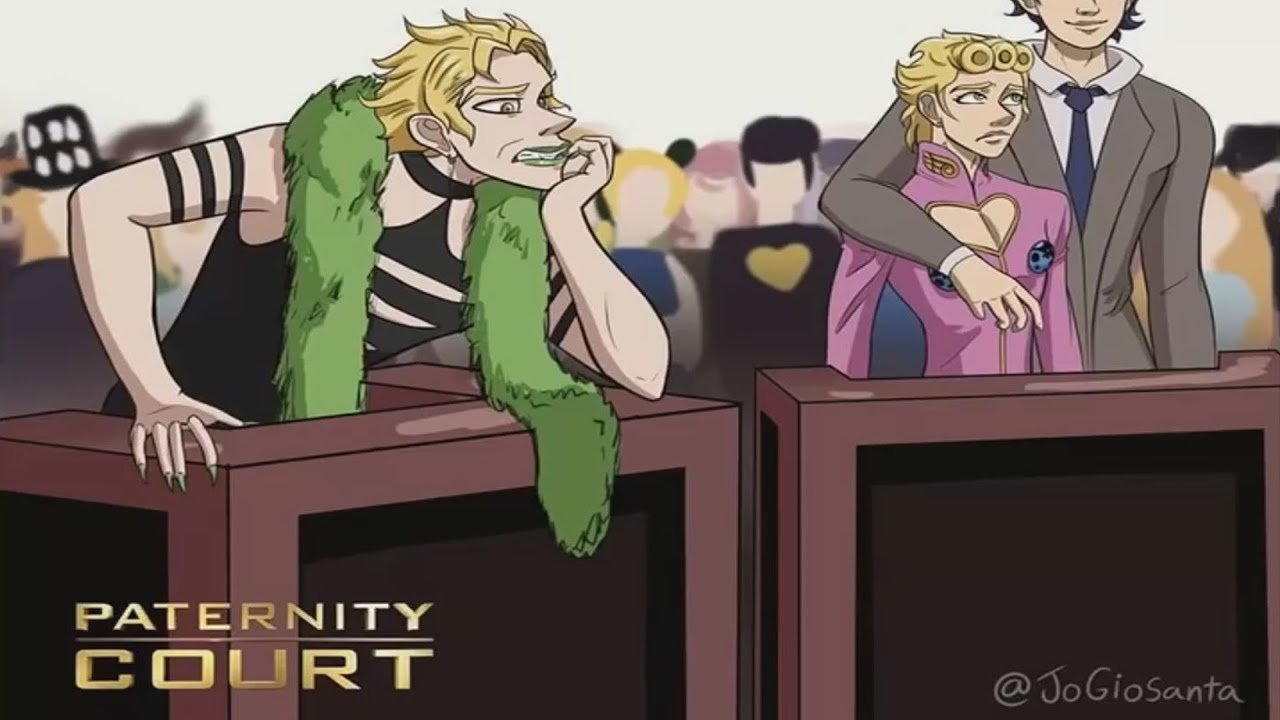 Giorno's True Father JoJo Comic Dub - YouTube