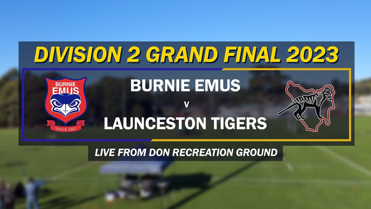 Burnie Emus v Launceston Tigers | Grand Final - Championship Division ...