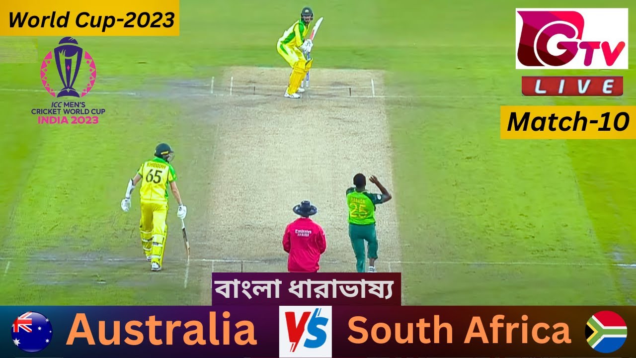 Live : ICC World Cup 2023, Australia vs South Africa, Match-10, Lucknow ...