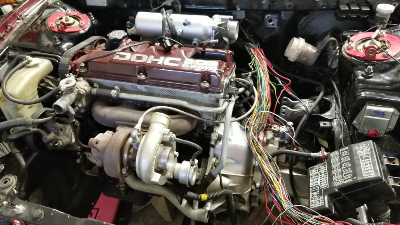 420a Turbo Eclipse Update 4 - Megasquirt! - YouTube