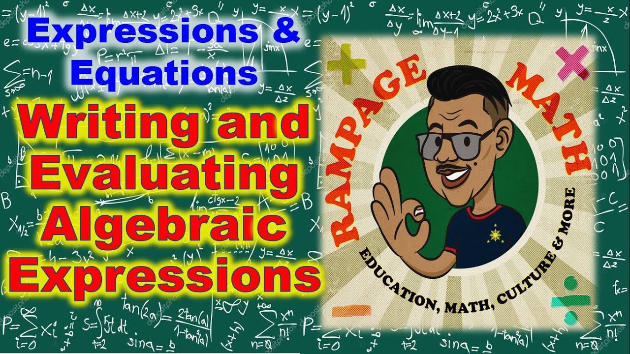 Writing and Evaluating Expressions - YouTube