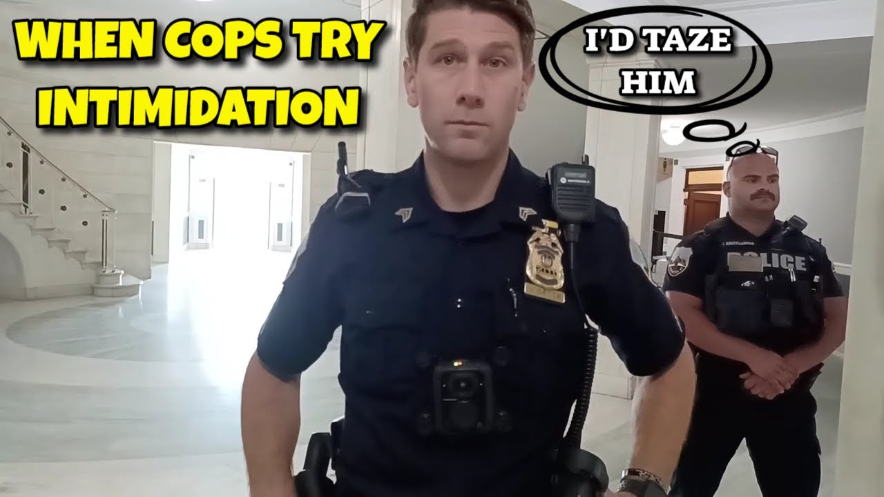 Cops Harrassing And Intimidating Man With A Camera - YouTube